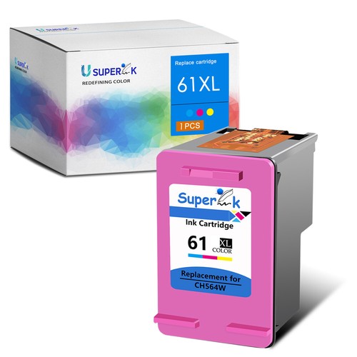 1PK Tri-Color Ink Cartridge 61XL For HP Officejet 2620 2621 2622 ENVY ...