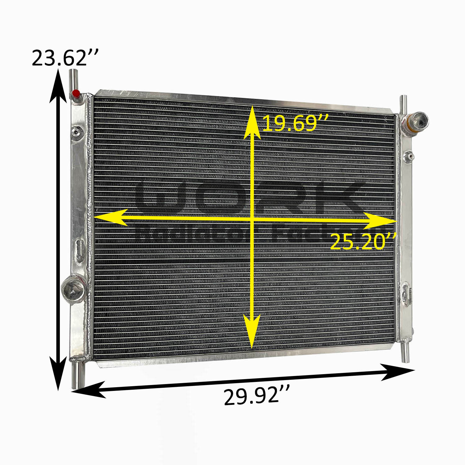 Aluminum Radiator For Ford Mustang GT / Shelby GT350 2015-2019 15 16 17 ...