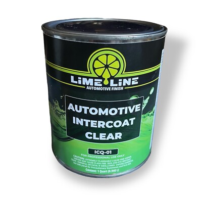 Lime Line Automotive Clear Intercoat - 1 Quart | eBay