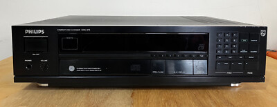 Philips CDC 875 Compact Disc Player / 6 CD Changer - SPARES/REPAIR - NO ...