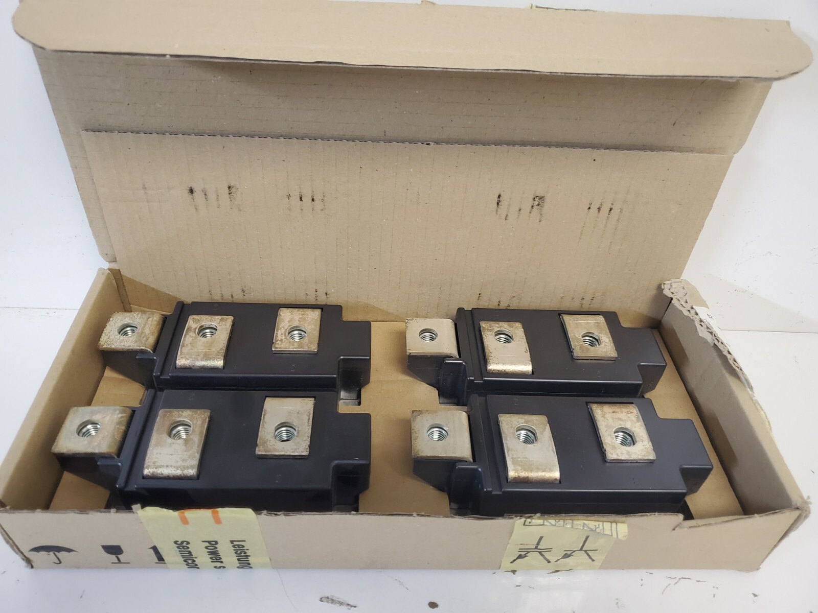 BOX OF (4) NEW OLD STOCK! INFINEON G9W5 POWER BLOCK MODULES DD540N24K ...