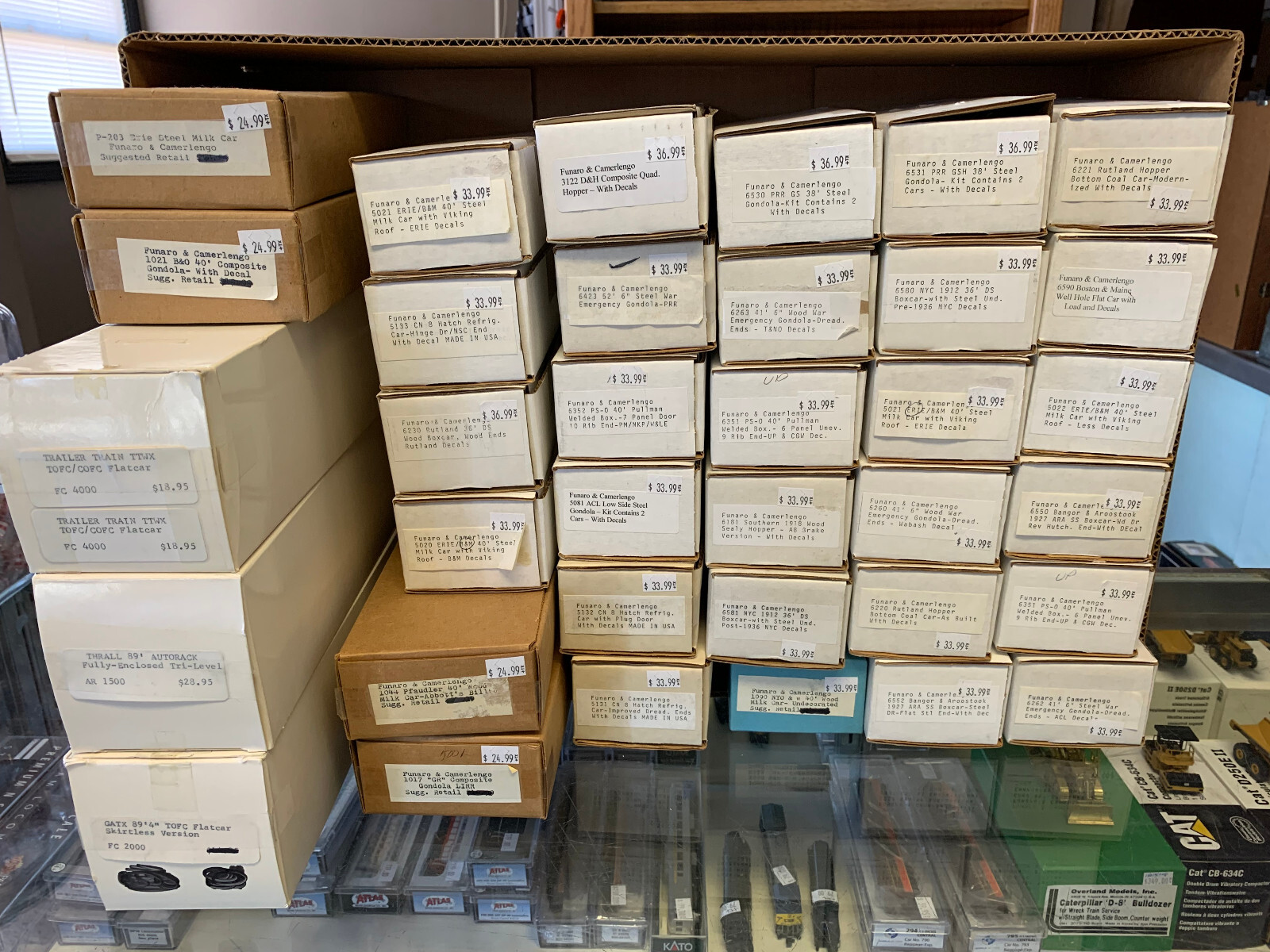 FUNARO CAMERLENGO HO RESIN PASSENGER FREIGHT CAR CRAFTSMAN KITS CHOICE ...