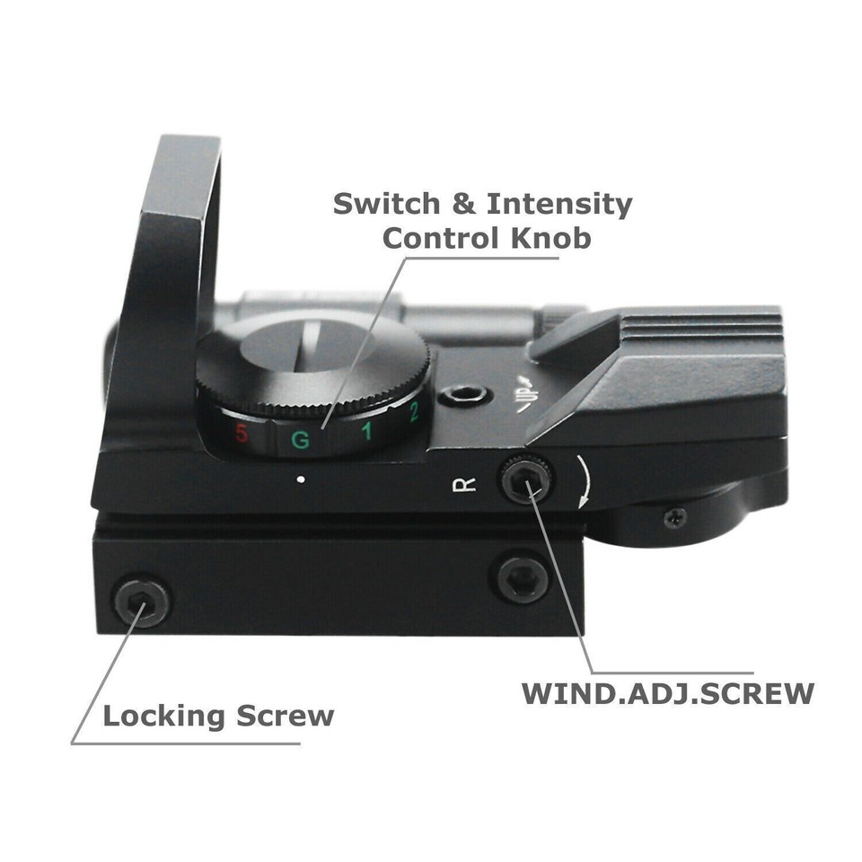 551 552 553 558 Red Green Dot Holographic Sight Scope G33 Hunting ...