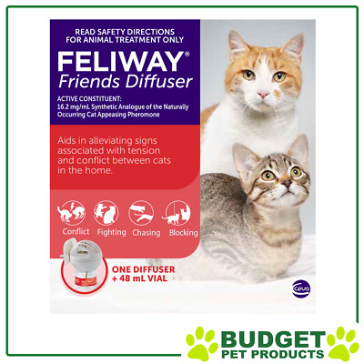 Feliway Friends Diffuser Set For Kittens And Cats 48 ml | eBay Australia