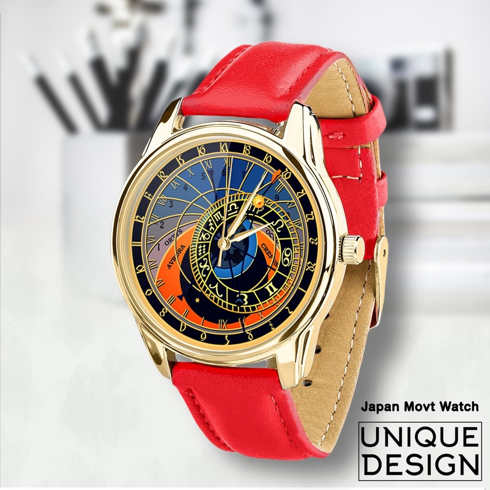 Astronomical Medieval Watch, Prague Inspired Gothic Design, Unique ...