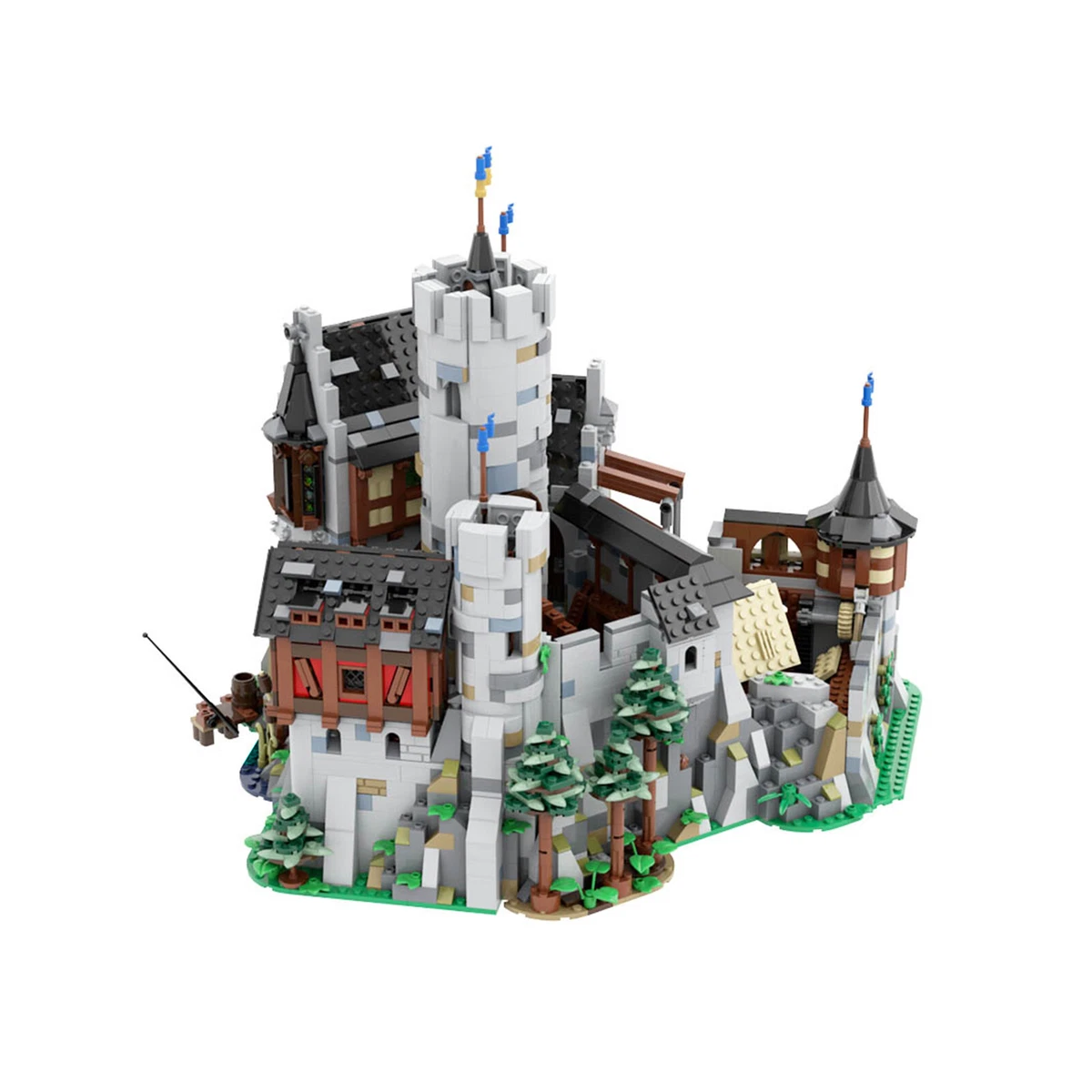 Yesterday I Finished Building The Lowenstein Castle From, 41% OFF