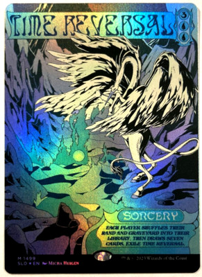 MTG Time Reversal *POSTER RAINBOW FOIL* Secret Lair 1499 NM | eBay
