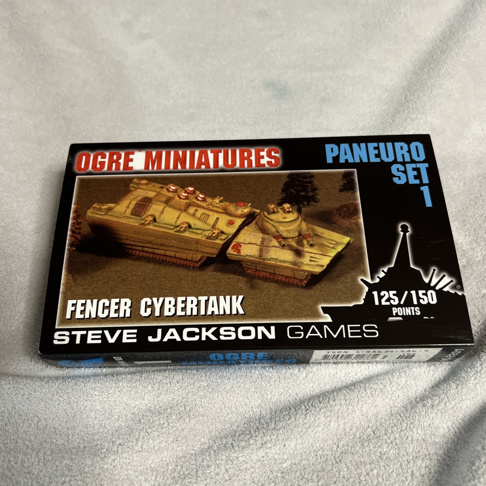 Steve Jackson Ogre Miniatures Paneuro Set 1 Fencer Cybertank | eBay