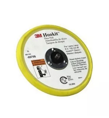 3M 5756 Hookit Low Profile Disc Pad 6” DA Pad 05756 Sanding Paint Body ...