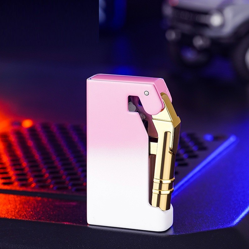 Free Name Engrave JET FLAME LIGHTER Cigarettes Cigar GAS lighter #215 ...