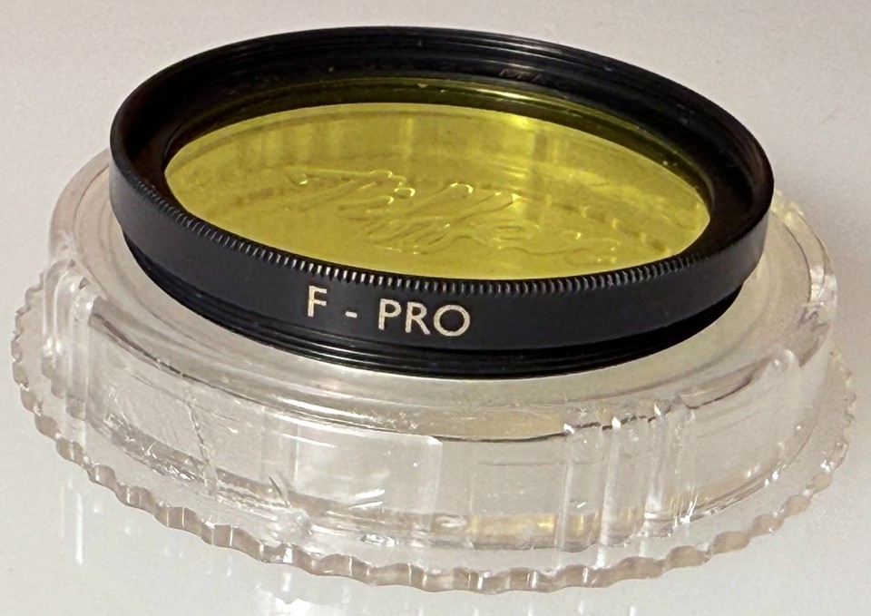 B+W 39mm yellow 022 2x MRC F-Pro Filter | eBay UK