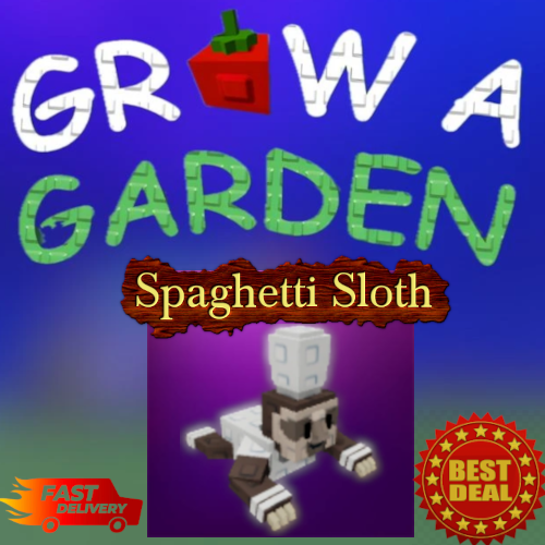 🔥GROW A GARDEN Roblox Spaghetti Sloth | Fast & Easy | eBay