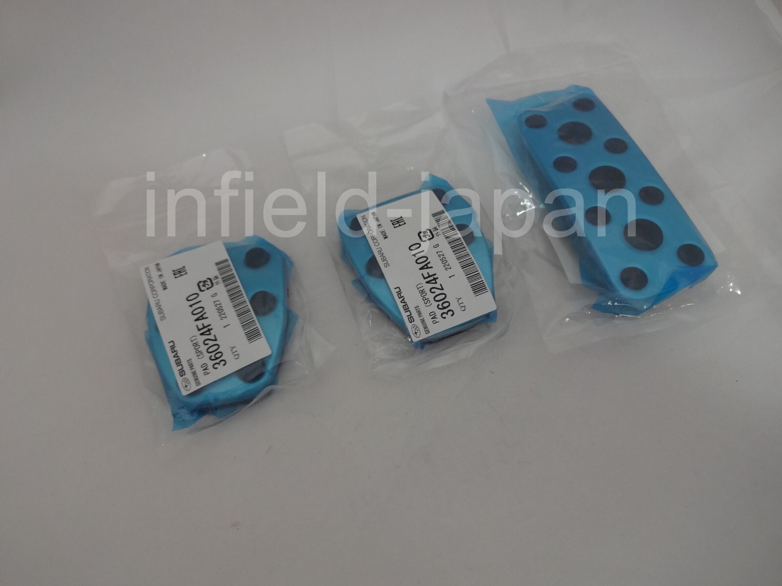Genuine Subaru Clutch Brake Gas Aluminum Pedal Kit 36024FA001 ...