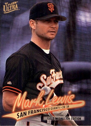 1997 Fleer Ultra GOLD MEDALLION #523 Mark Lewis SAN FRANCISCO GIANTS | eBay
