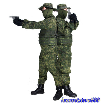 Russian Special Forces Combat Suit Army Summer Training Jacket & Pants ...