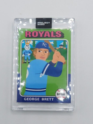 Topps Project 2020 George Brett #102 1975 Topps by Keith Shore | eBay