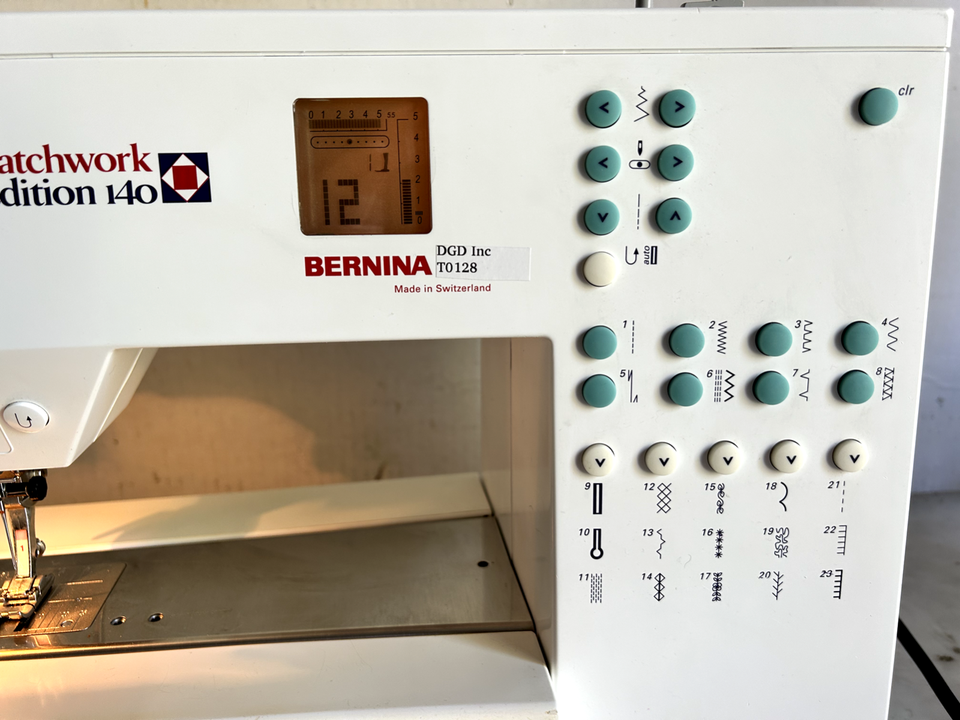 Bernina Patchwork Edition 140 Sewing Machine T0128 | eBay