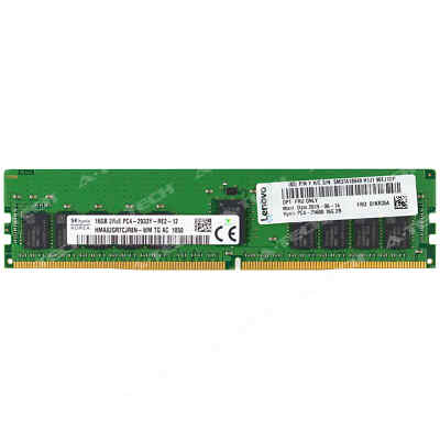 IBM-Lenovo 16GB DDR4-2933 RDIMM 4ZC7A08708 4ZC7A62799 01KR354 Server ...
