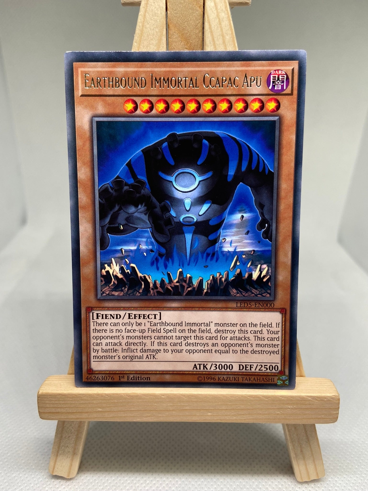 Earthbound Immortal Ccapac Apu - Rare 1st Edition LED5-EN000 - NM ...