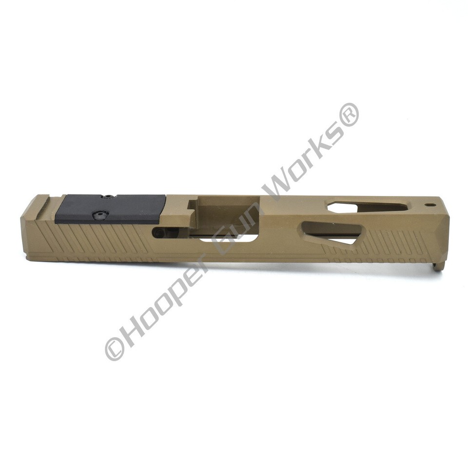 Slide for Glock 17 Gen 3 RMR, Lightening Cut Slide Flat Dark Earth (FDE ...