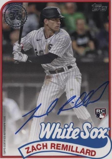 2024 Topps Series 1 - 1989 Topps Baseball Autographs Zach Remillard ...