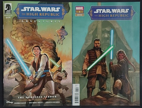 Star Wars: Nameless Terror 1 & High Republic 1B Vol.2 (2 Comic set ...
