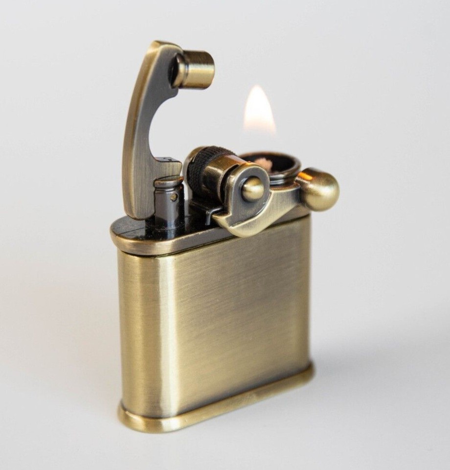 VINTAGE RETRO CLASSIC STYLE LIGHTER Trench Retro CAM IGNITION Lighter O ...