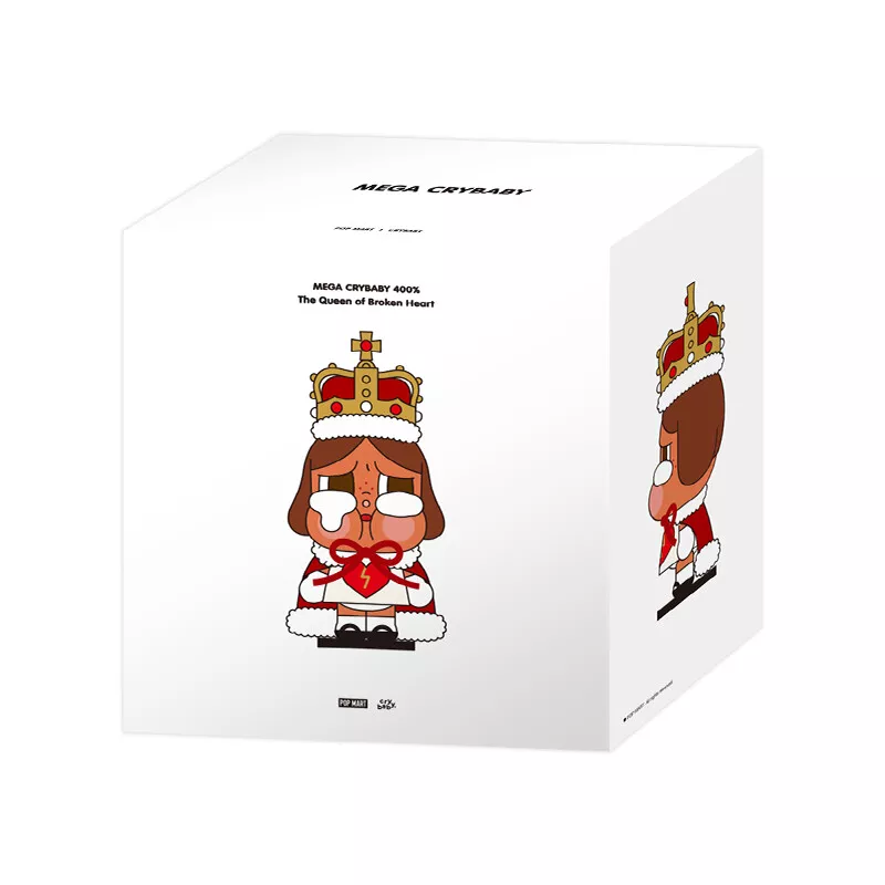 POPMART MEGA CRYBABY 400% The Queen of broken Heart Series POPMART MEGA CRYBABY 400% The Queen of broken Heart Series