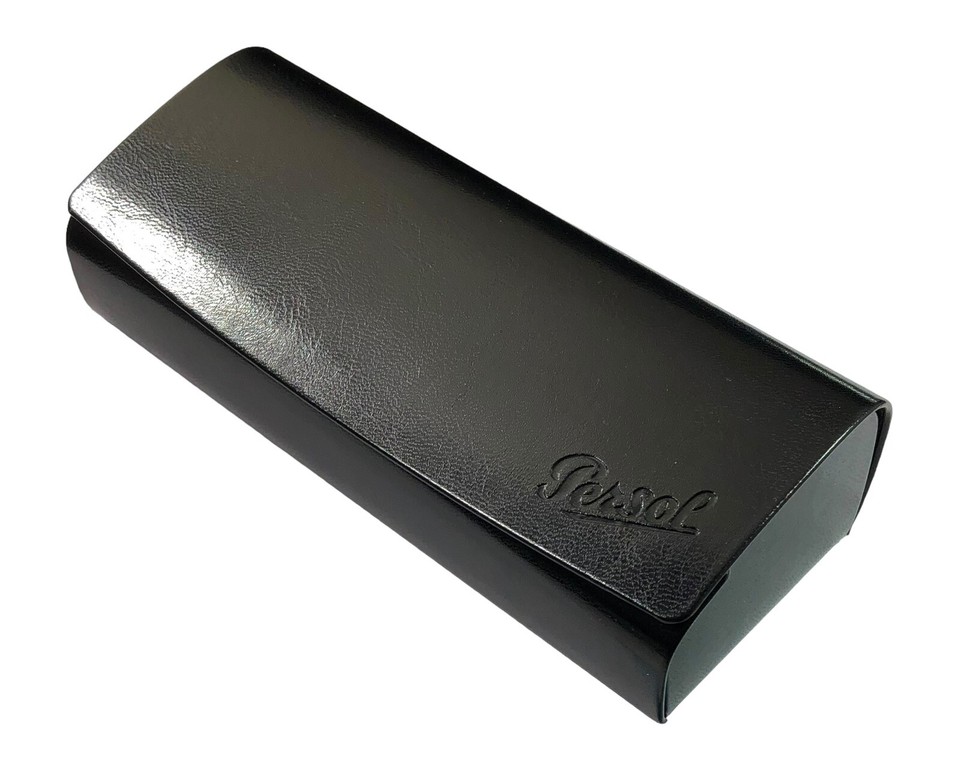 Persol Sunglasses Eyeglasses Black Hard Case Full Set New Authentic | eBay