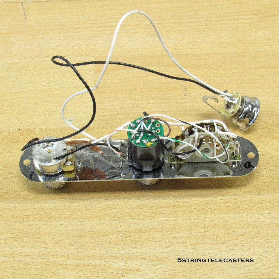 Fender Custom Shop Design Baja Telecaster Loaded Control Plate Pots 4 ...