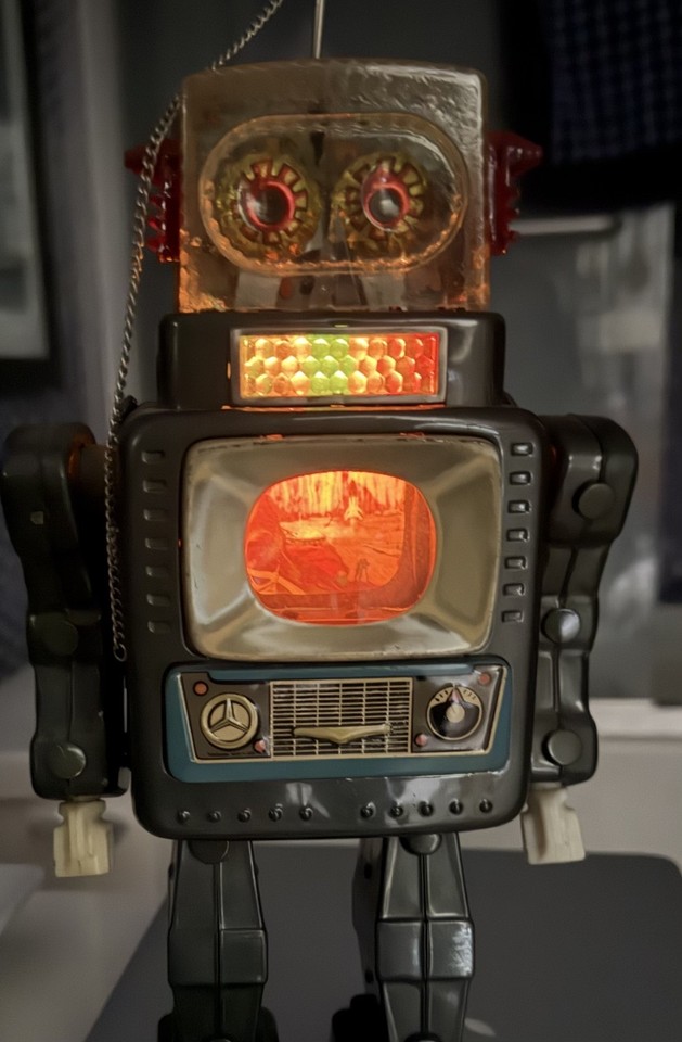 VINTAGE ALPS TELEVISION SPACEMAN ROBOT JAPAN 1960s | eBay