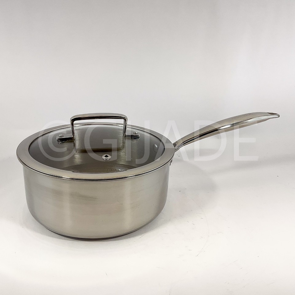 Bergner Tri-Ply Steel Guard Technology 3-qt Non-Stick Saute Pan ...