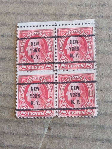 SCOTT #634 USED PRE CANCEL BLOCK LOT. PC4 | eBay
