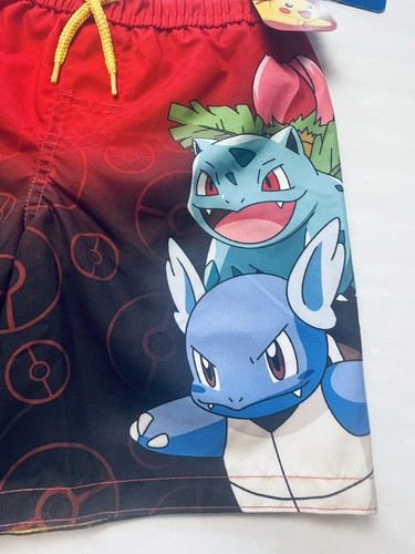 NWT Boys POKEMON Swimsuit Board Shorts 8 Swim Pokémon Charmeleon $25 | eBay