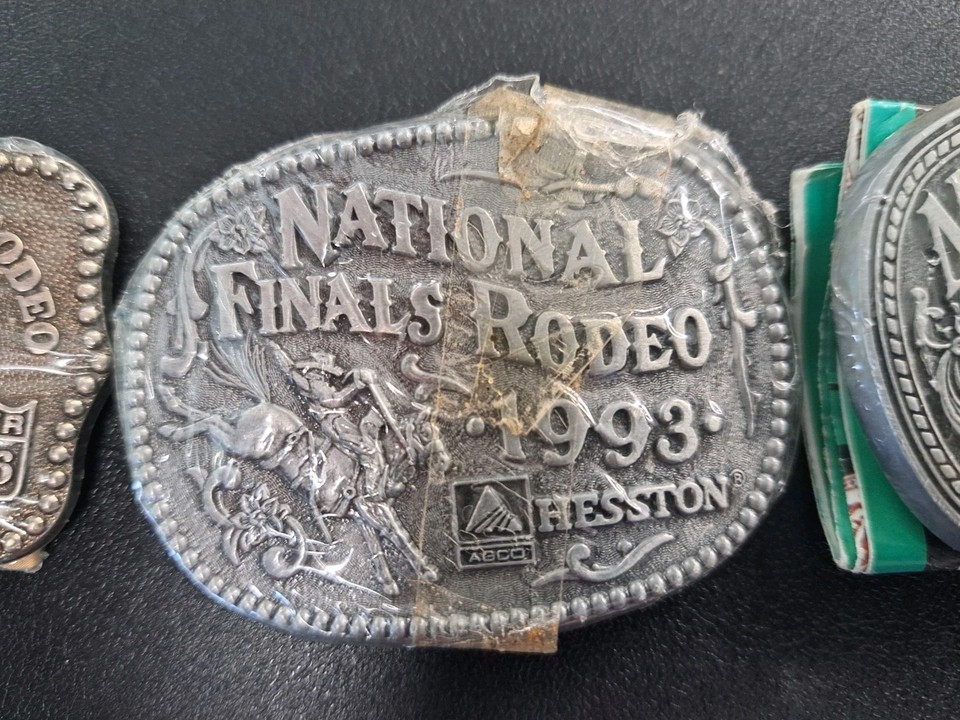 National Finals Rodeo Belt Buckles | eBay