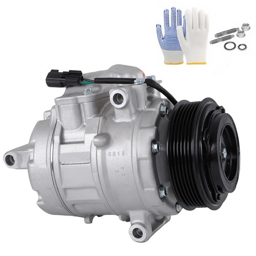 AC A/C Compressor With Clutch Fits For 2011-2015 Ford Explorer 3.5L V6 ...