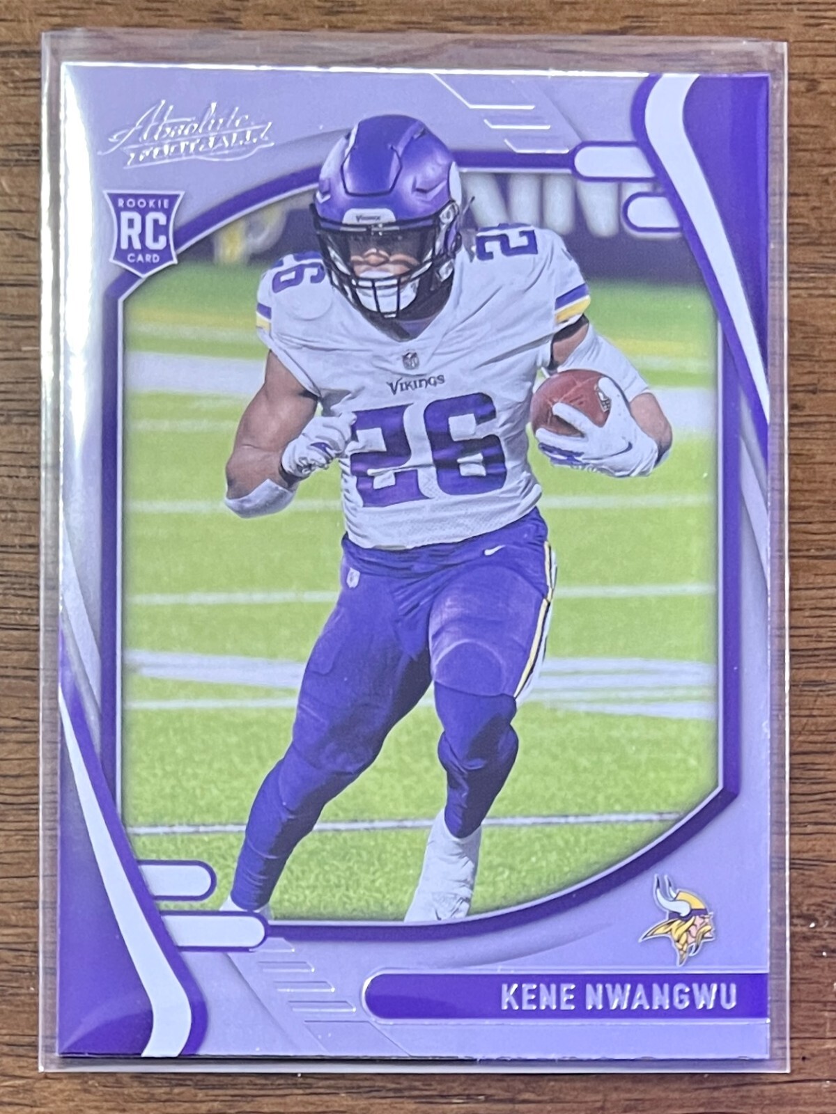 2021 Absolute Football RC Kene Nwangwu #132 Vikings | eBay