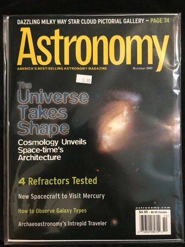 Astronomy Magazine October 2002 / The Universe Takes Shape - NEW | eBay