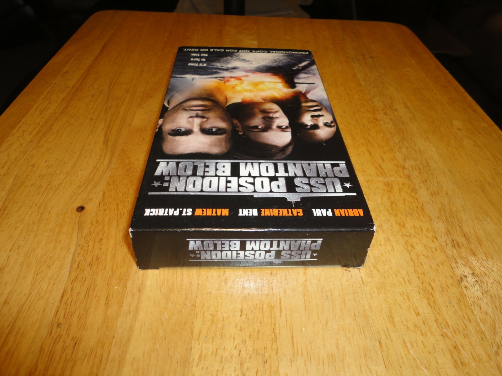 USS Poseidon: Phantom Below (VHS, 2005) Adrian Paul Very Rare Sci-Fi ...