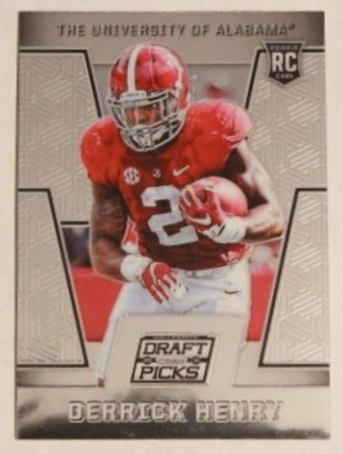 Derrick Henry 2016 Panini Draft Picks Prizm Prizm Rookie Card RC #108 ...