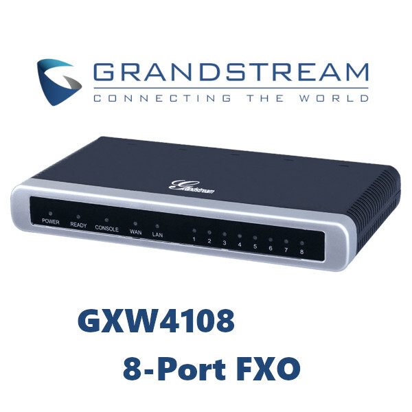 Grandstream GXW4108 8-Port Fxo Gateway - Black for sale online | eBay