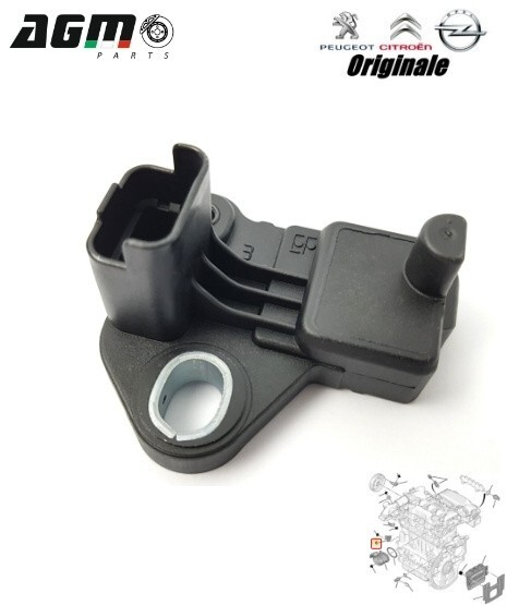 SENSORE IMPULSIONS ARBRE MOTEUR ORIGINAL PEUGEOT 208 207 208 C3 1,6 D ...