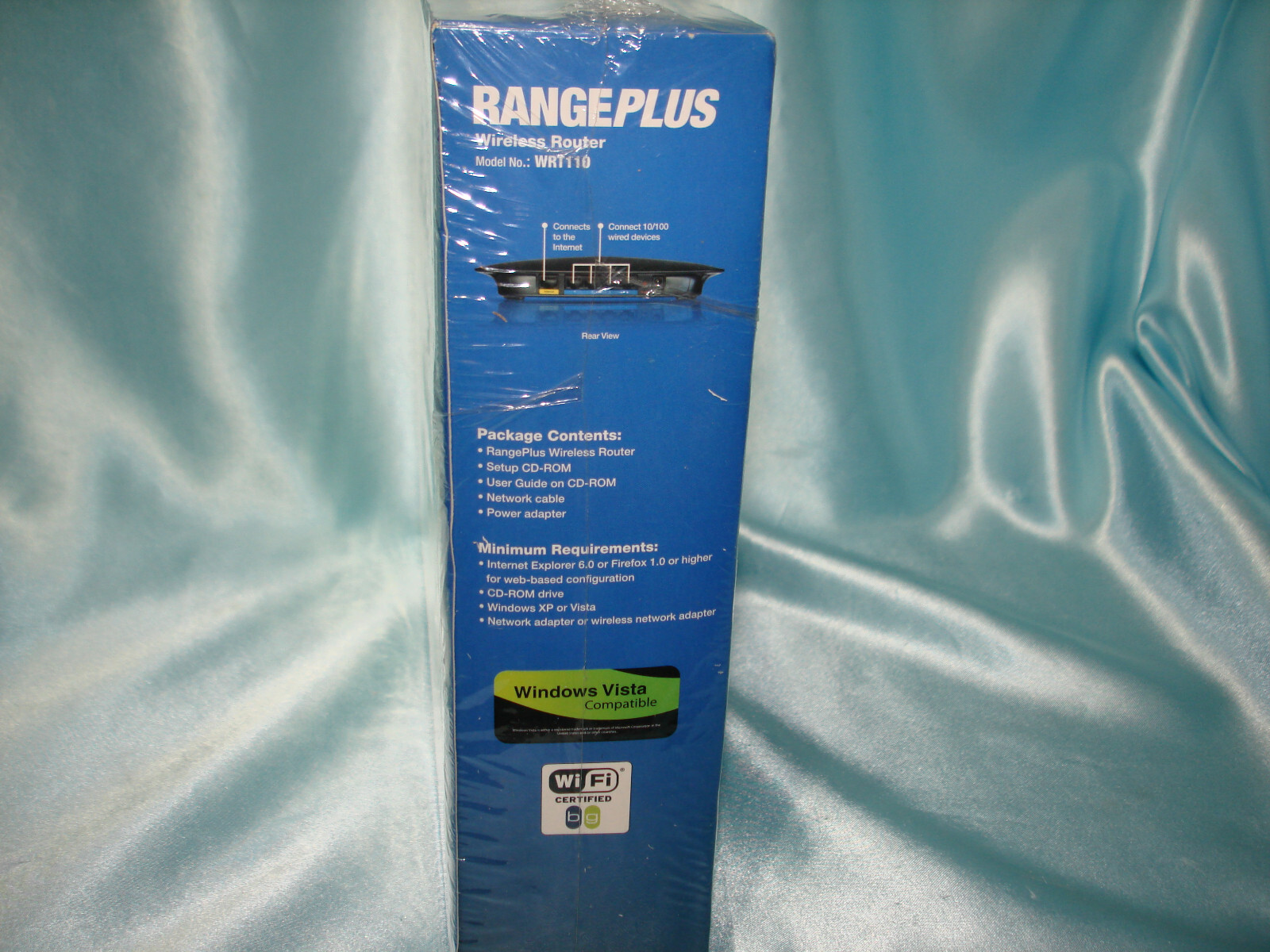 Linksys WRT110 24 Mbps 4-Port 10/100 Wireless G Router for sale online ...