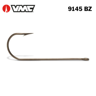 100/1000 pack VMC 9145 #12 / #10 Bronze Round Hooks | eBay