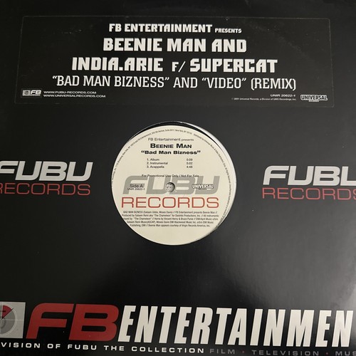Beenie Man - Bad Man Bizness - 12” vinyl (2001 Universal Records) | eBay