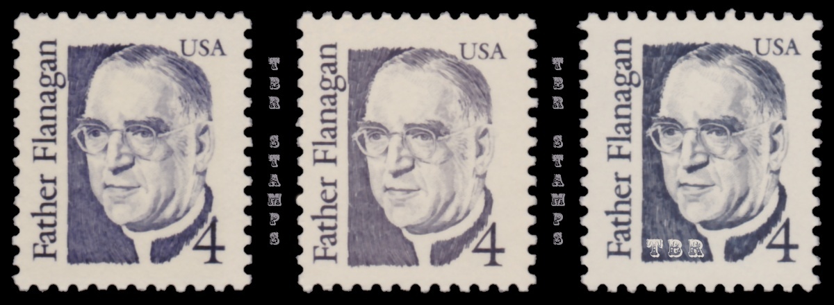 2171 2171a 2171b Father Flanagan 4c Color Set of 3 Great Americans MNH ...