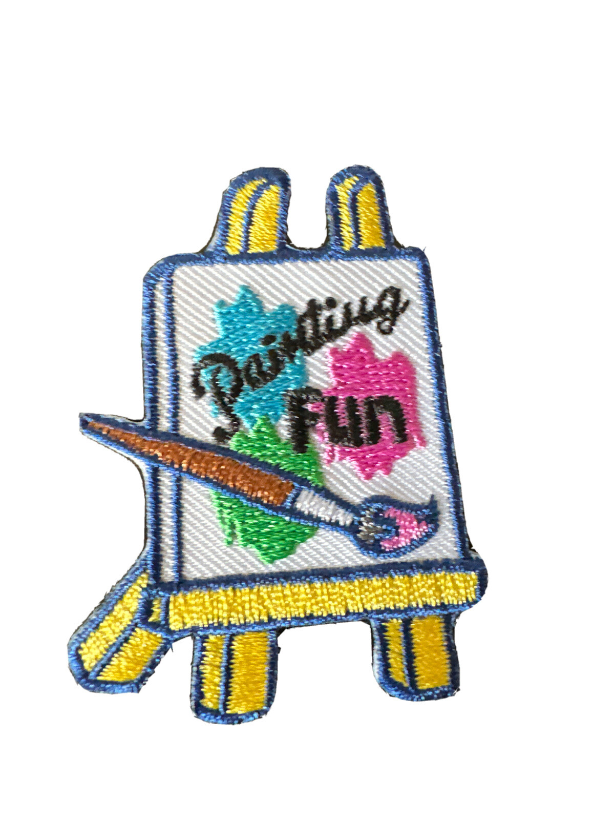 Painting Fun Patch Girl Boy Cub Scouts | eBay