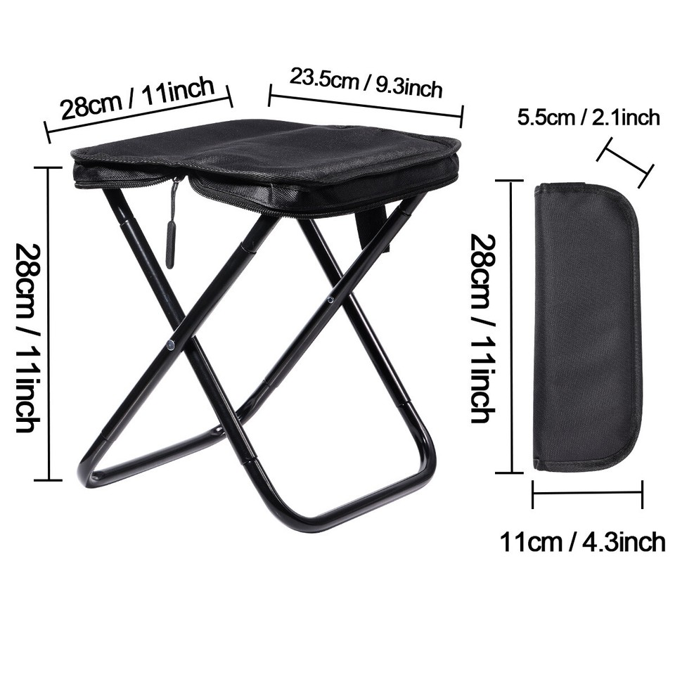 Portable Small Folding Stool Outdoor Foldable Camping Stool Hiking ...