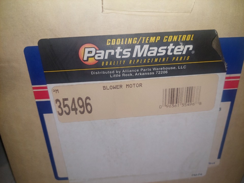 Partsmaster blower motor fits Federated 35496 | eBay