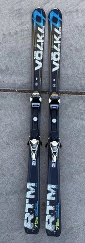 Volkl RTM 75is All-Mtn Skis 173 Cm with Marker 4MOTION adjustable ...